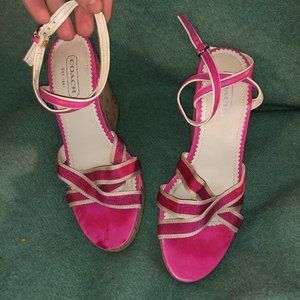 Coach Shoes | Platform Wedge Sandals | Poshmark